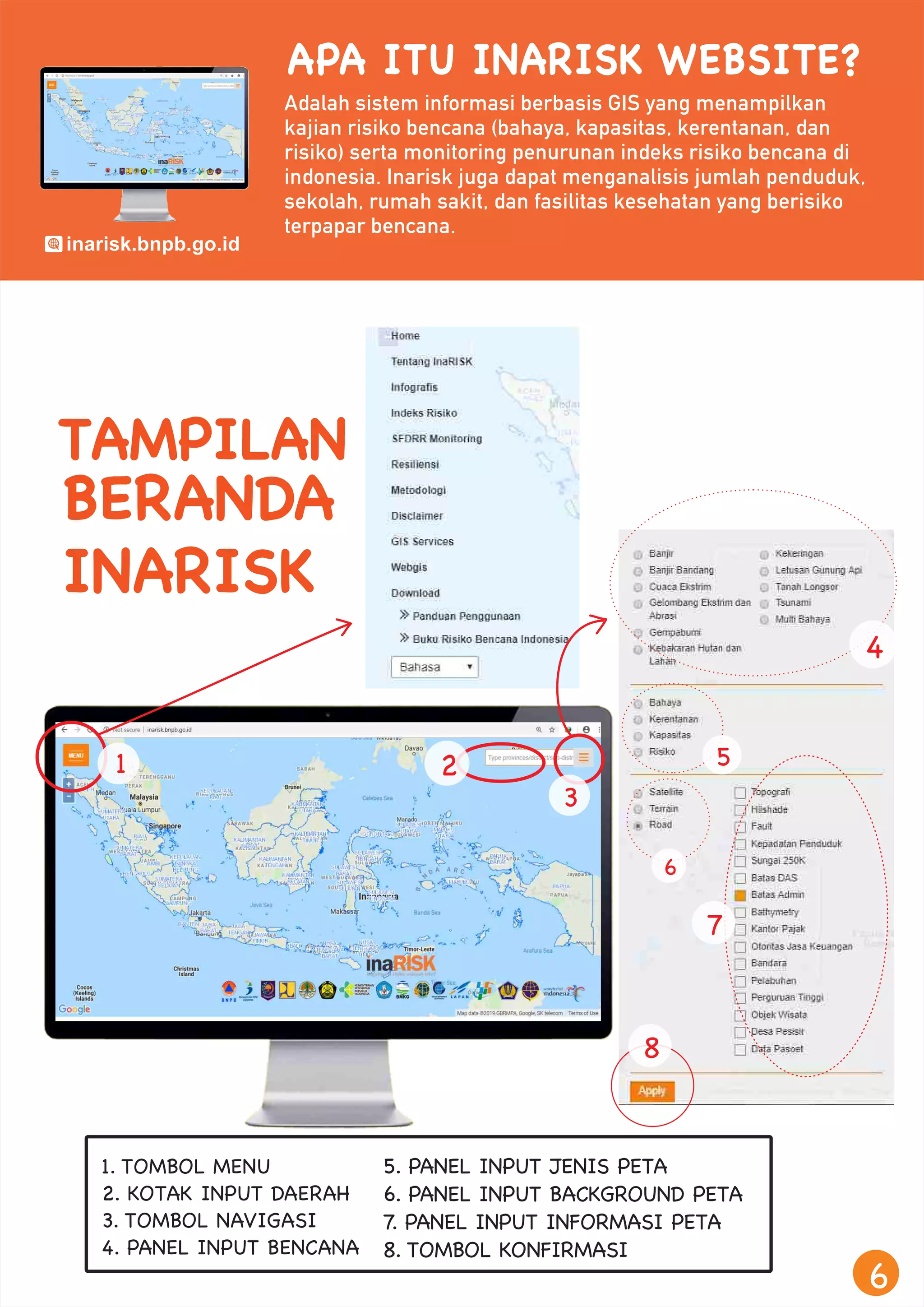 Panduan Penggunaan Inarisk | PDF
