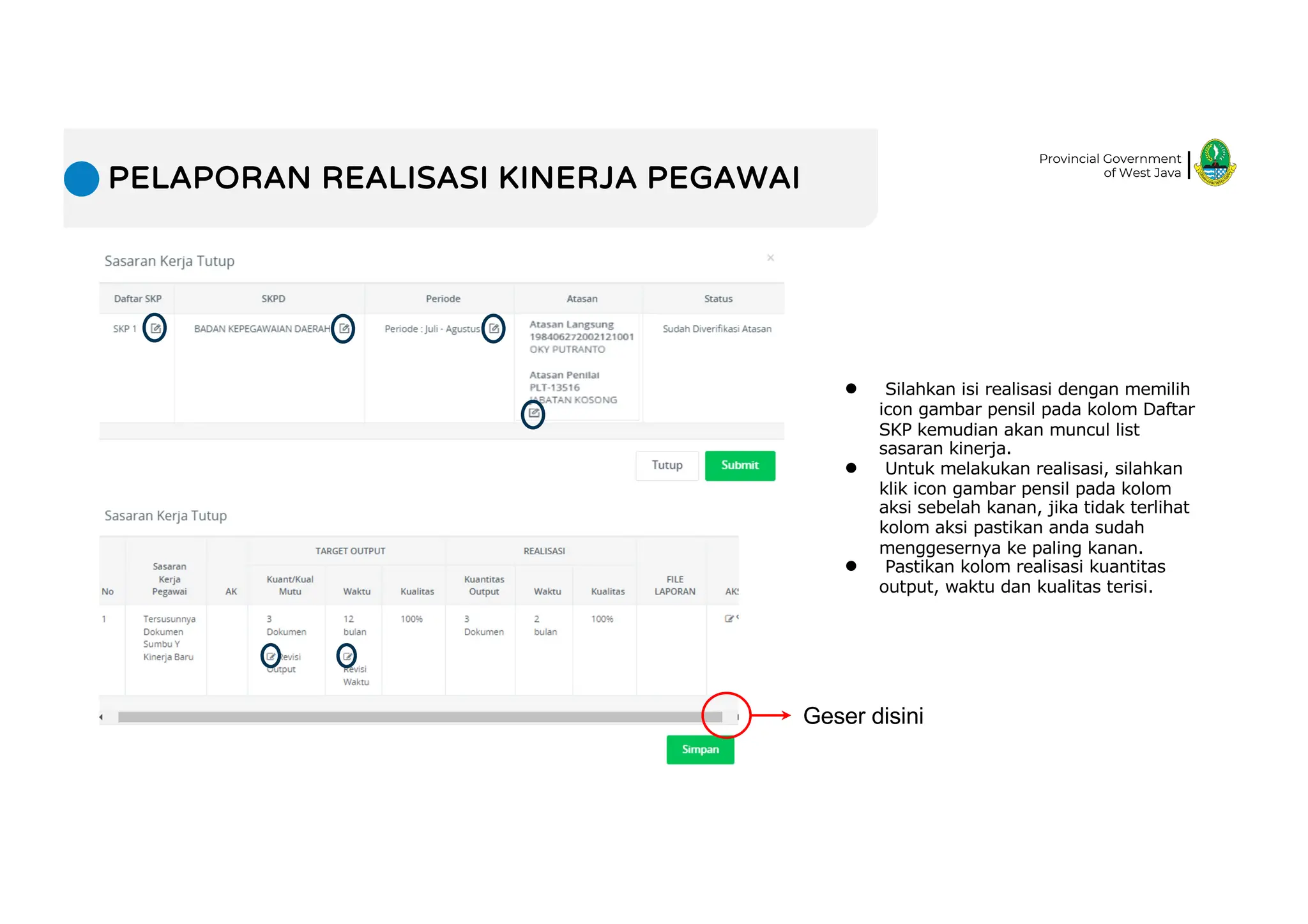 Panduan SKP 2023 dinas pendidikan provinsi Jawa Barat | PDF