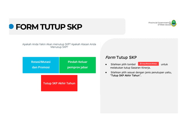 Panduan SKP 2023 dinas pendidikan provinsi Jawa Barat | PDF