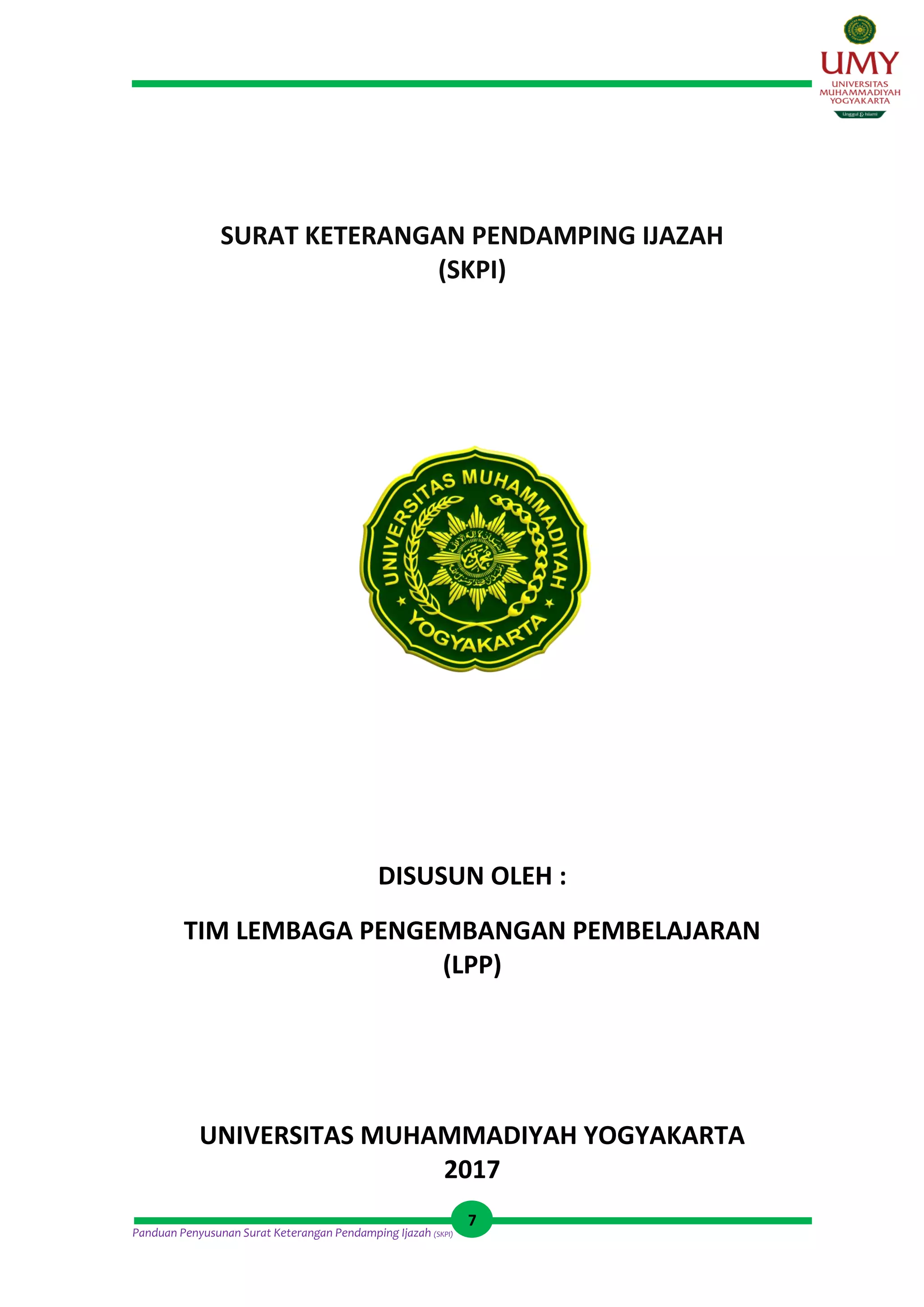 Panduan skpi | PDF