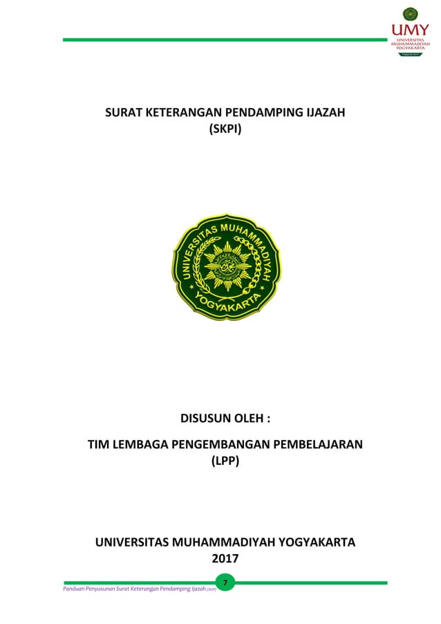 Panduan skpi | PDF
