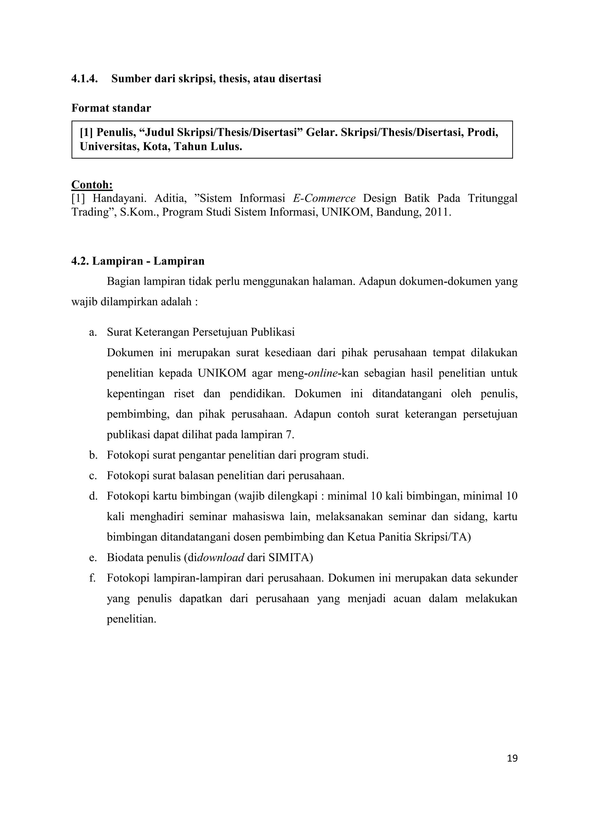 Panduan skripsi ta word revisi | PDF