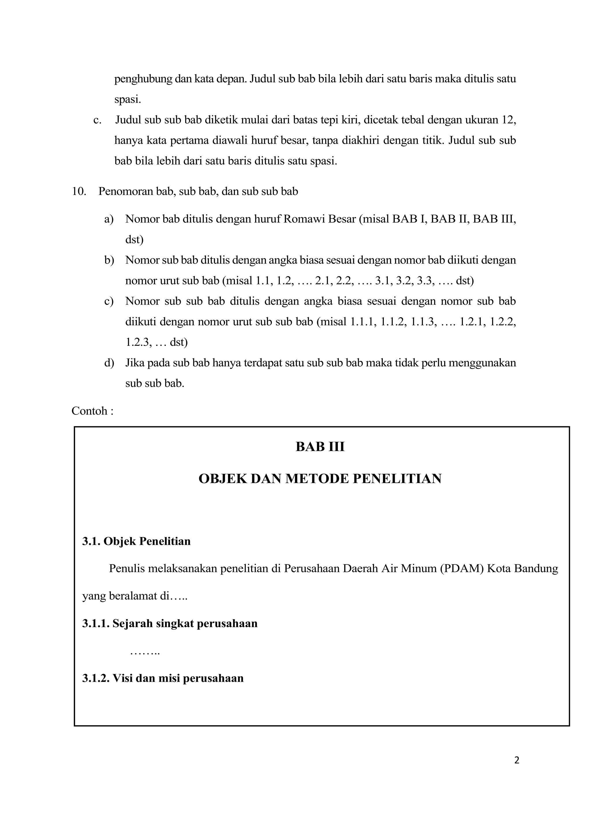 Panduan skripsi ta word revisi | PDF
