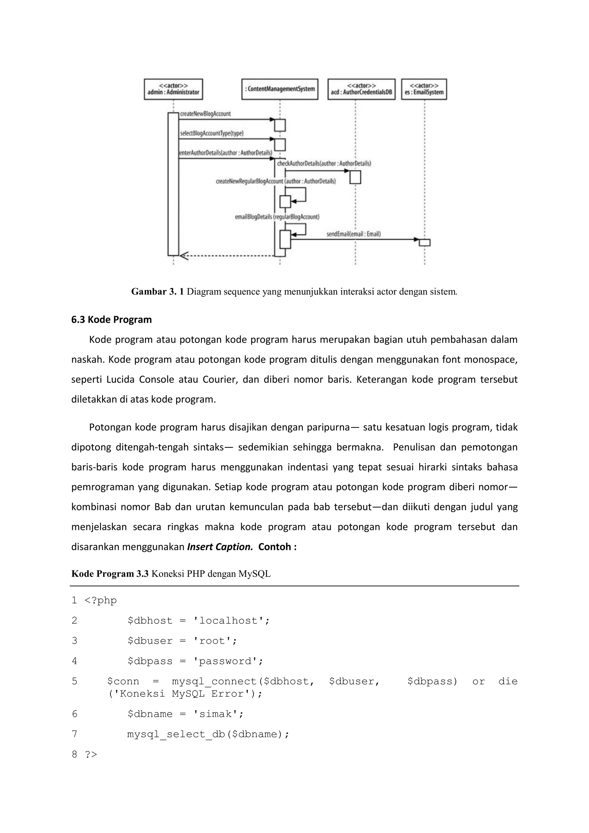 Panduan Penulisan Bahan Pembuatan Skripsi Tahun 2025 | PDF