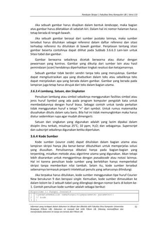 Panduan Skripsi Filkom Universitas Brawijaya | PDF