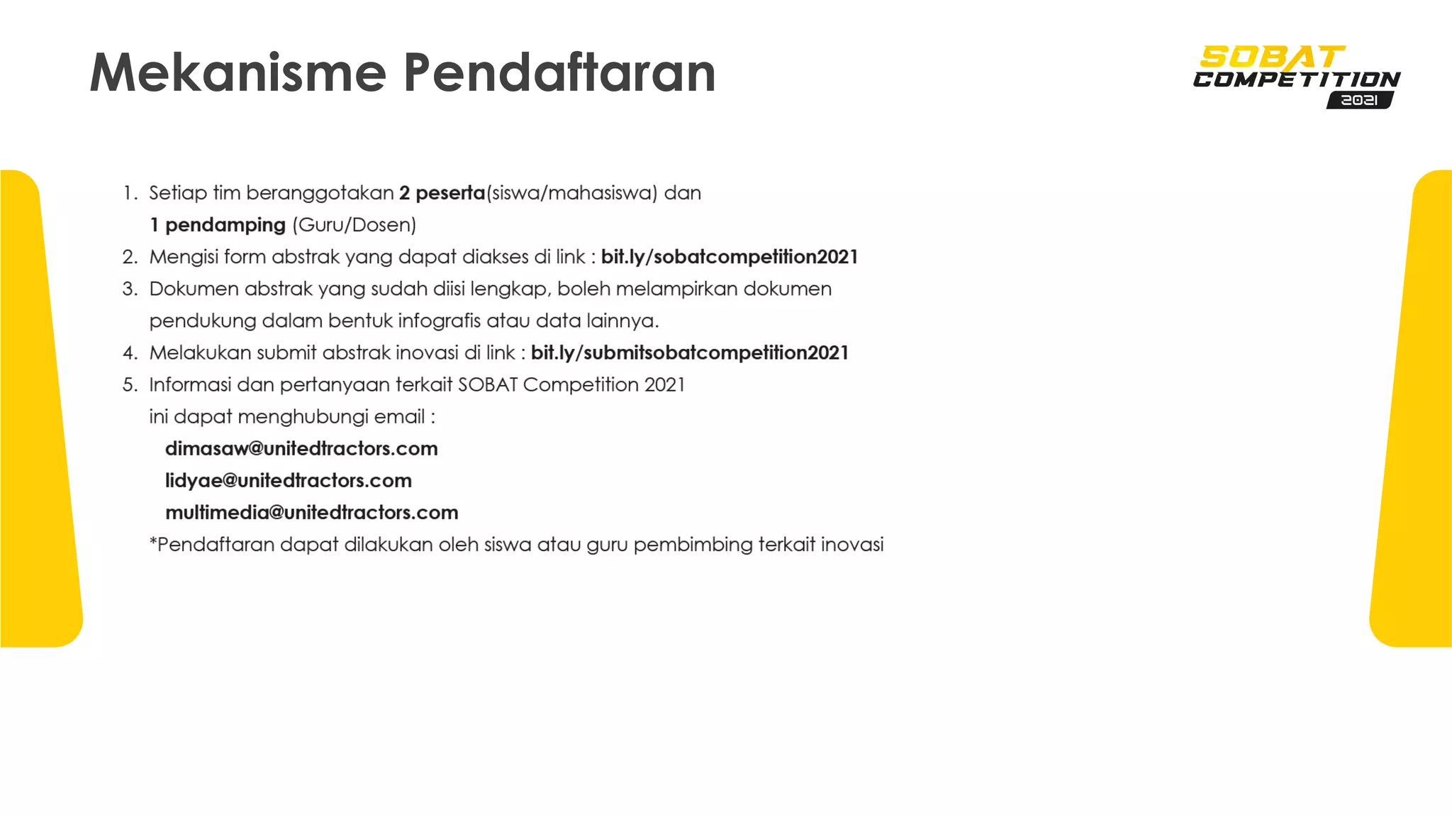 Panduan sobat competition 2021 | PDF