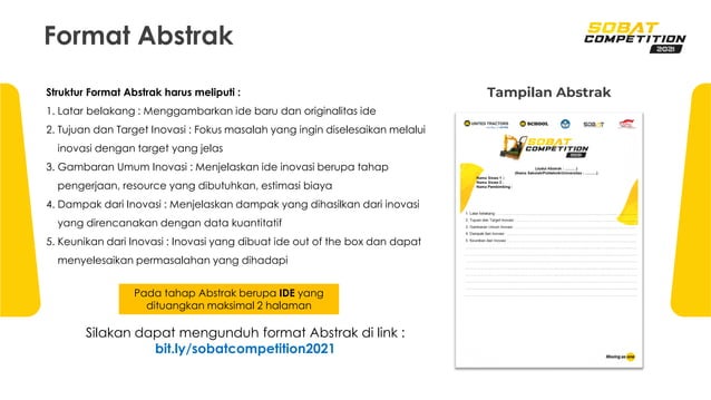 Panduan sobat competition 2021 | PDF