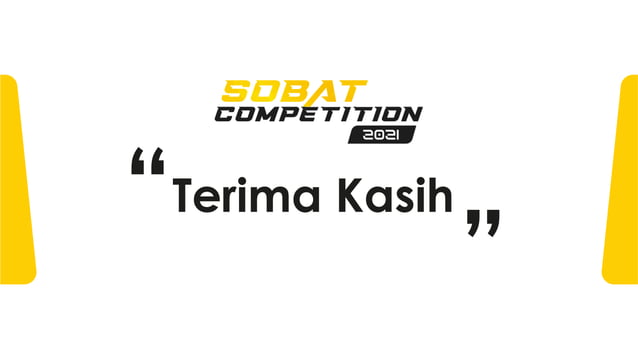 Panduan sobat competition 2021 | PDF
