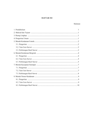 Panduan survai dan_perhitungan_waktu_perjalanan_lalu_lintas | PDF