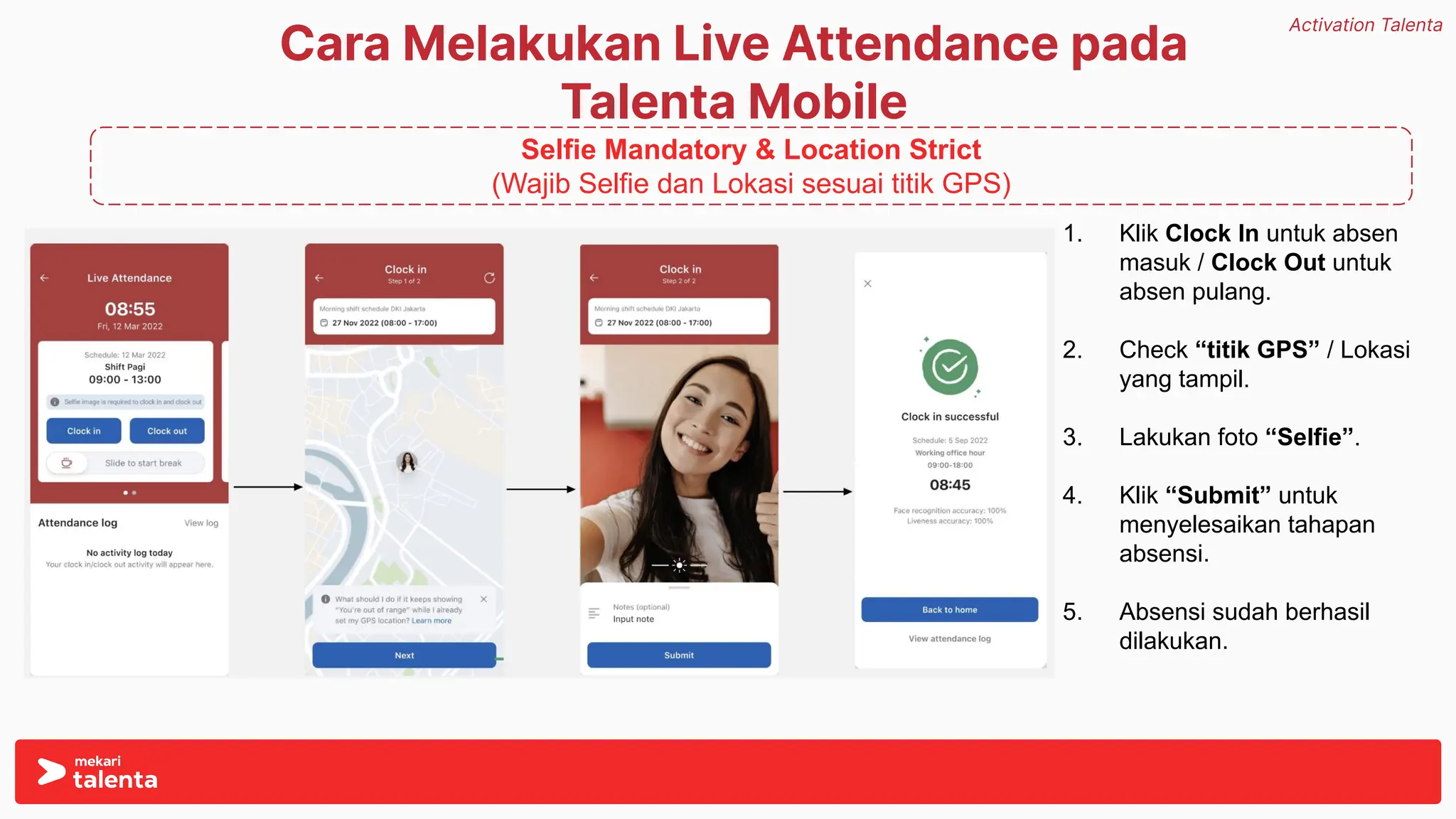 Panduan Talenta Mobile Menggunakan Handphone | PDF