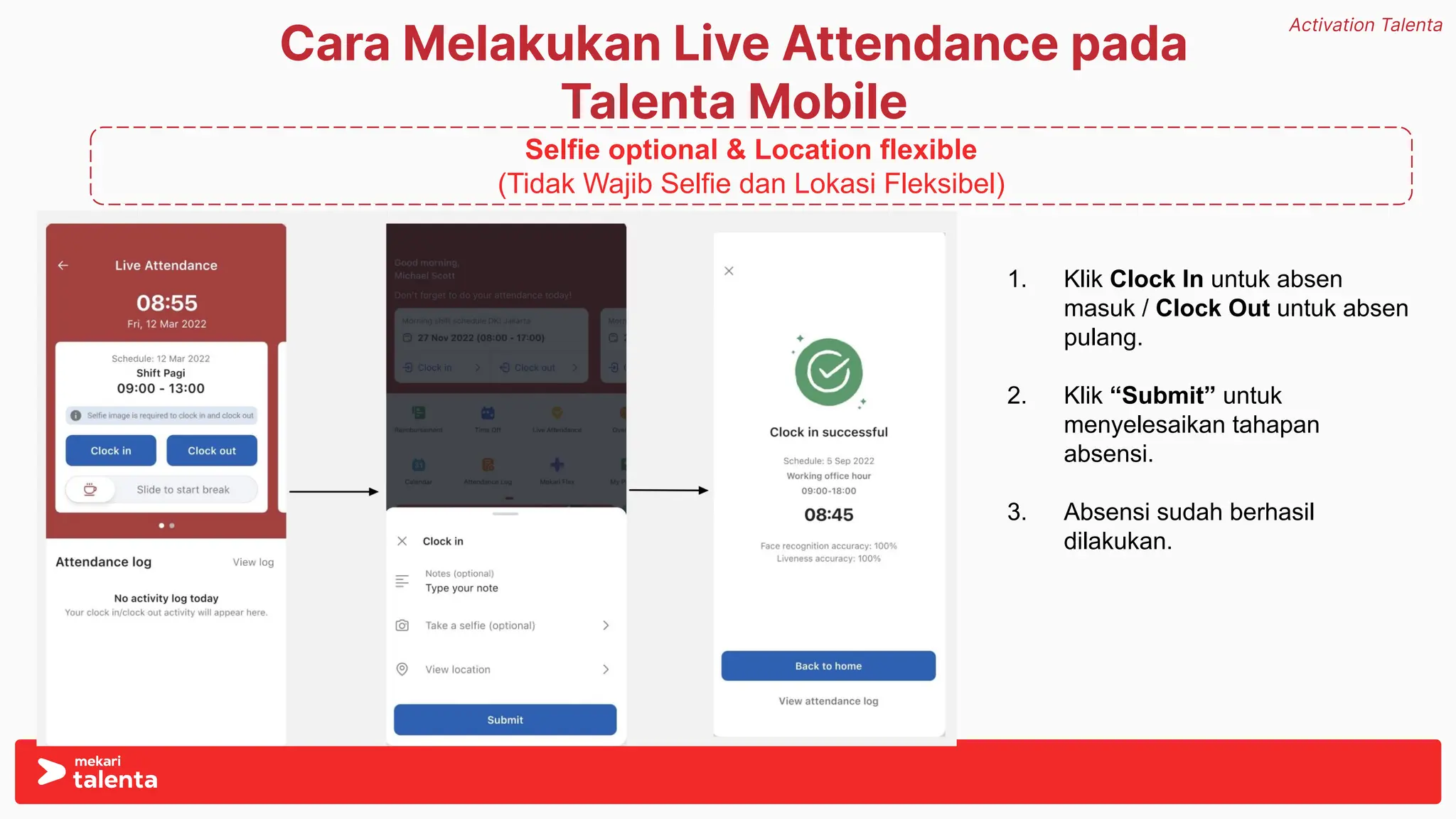 Panduan Talenta Mobile Menggunakan Handphone | PDF