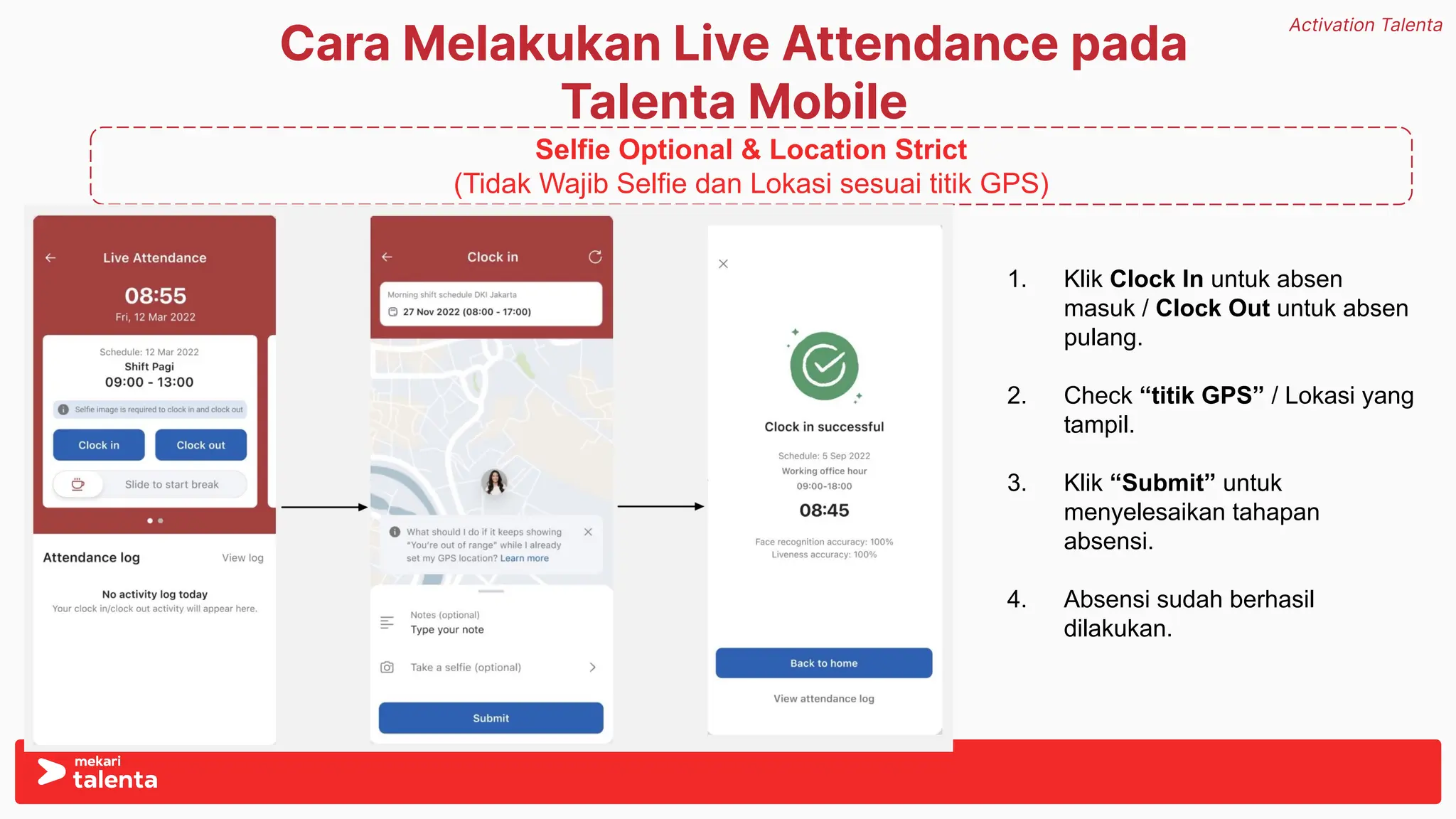 Panduan Talenta Mobile Menggunakan Handphone | PDF