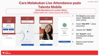 Panduan Talenta Mobile Menggunakan Handphone | PDF