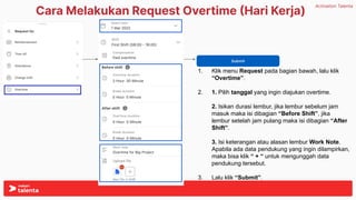 Panduan Talenta Mobile Menggunakan Handphone | PDF