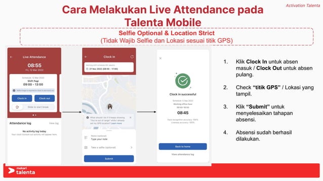 Panduan Talenta Mobile Menggunakan Handphone | PDF