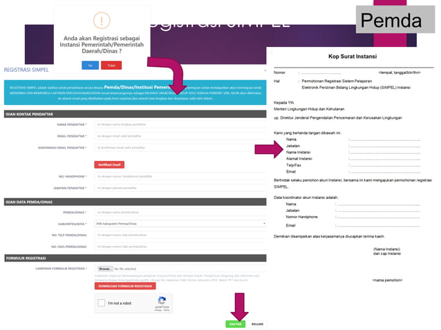 Panduan Tata Cara Pendaftaran SIMPEL PEMDA.pptx