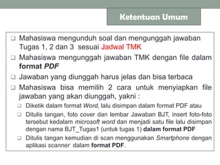 Panduan tmk bjt (2) | PDF