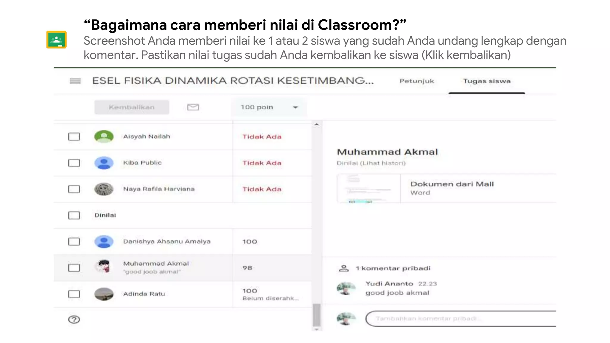 Panduan Try Out Praktek Google Classroom dan Google Form.pptx