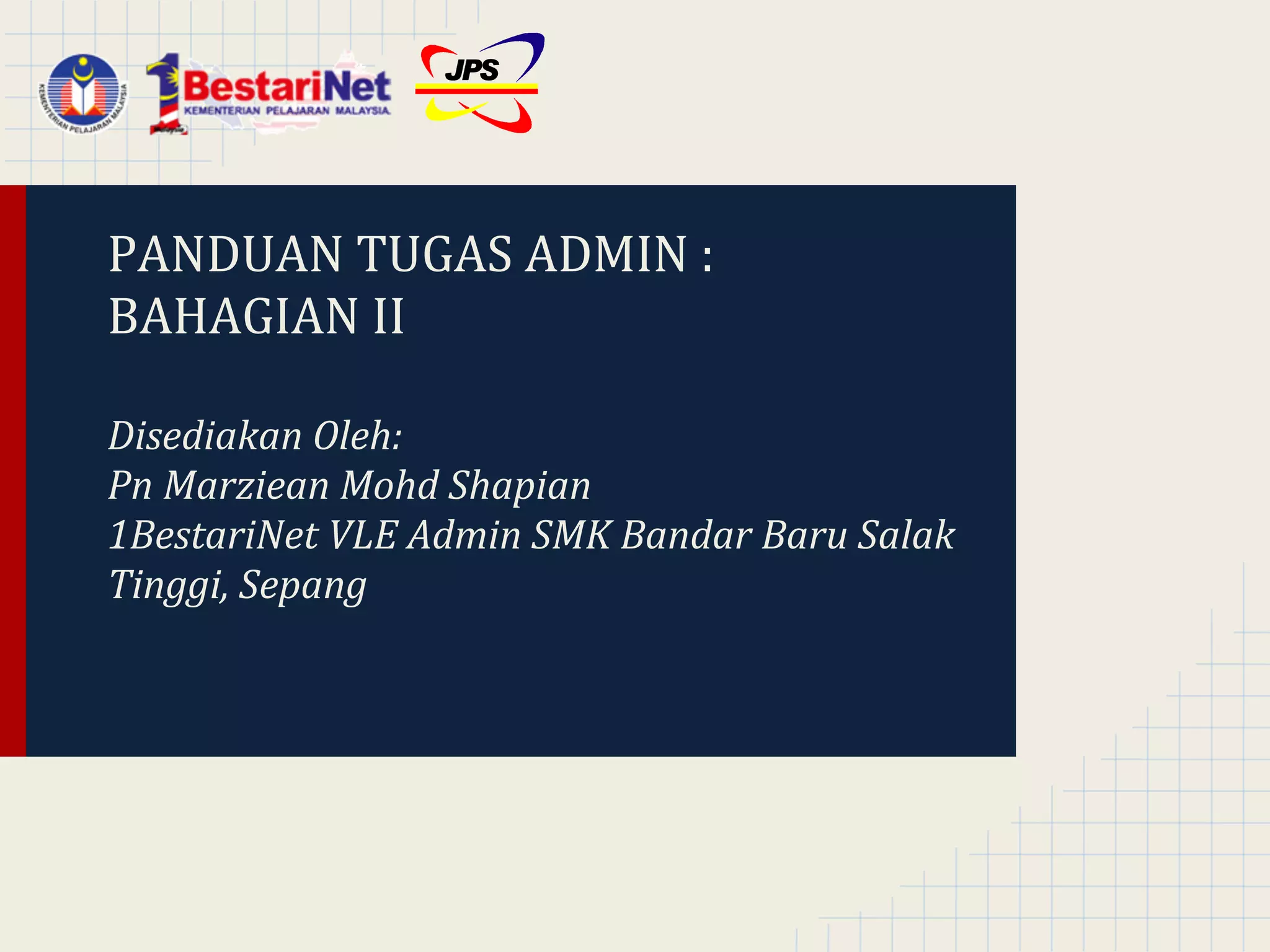 Panduan tugas admin bahagian ii | PDF