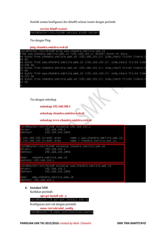 Panduan ukk tkj 2016 paket 1 lengkap dengan gambar | PDF