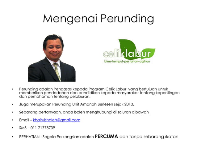 Panduan umum apabila melabur dalam unit amanah | PPT