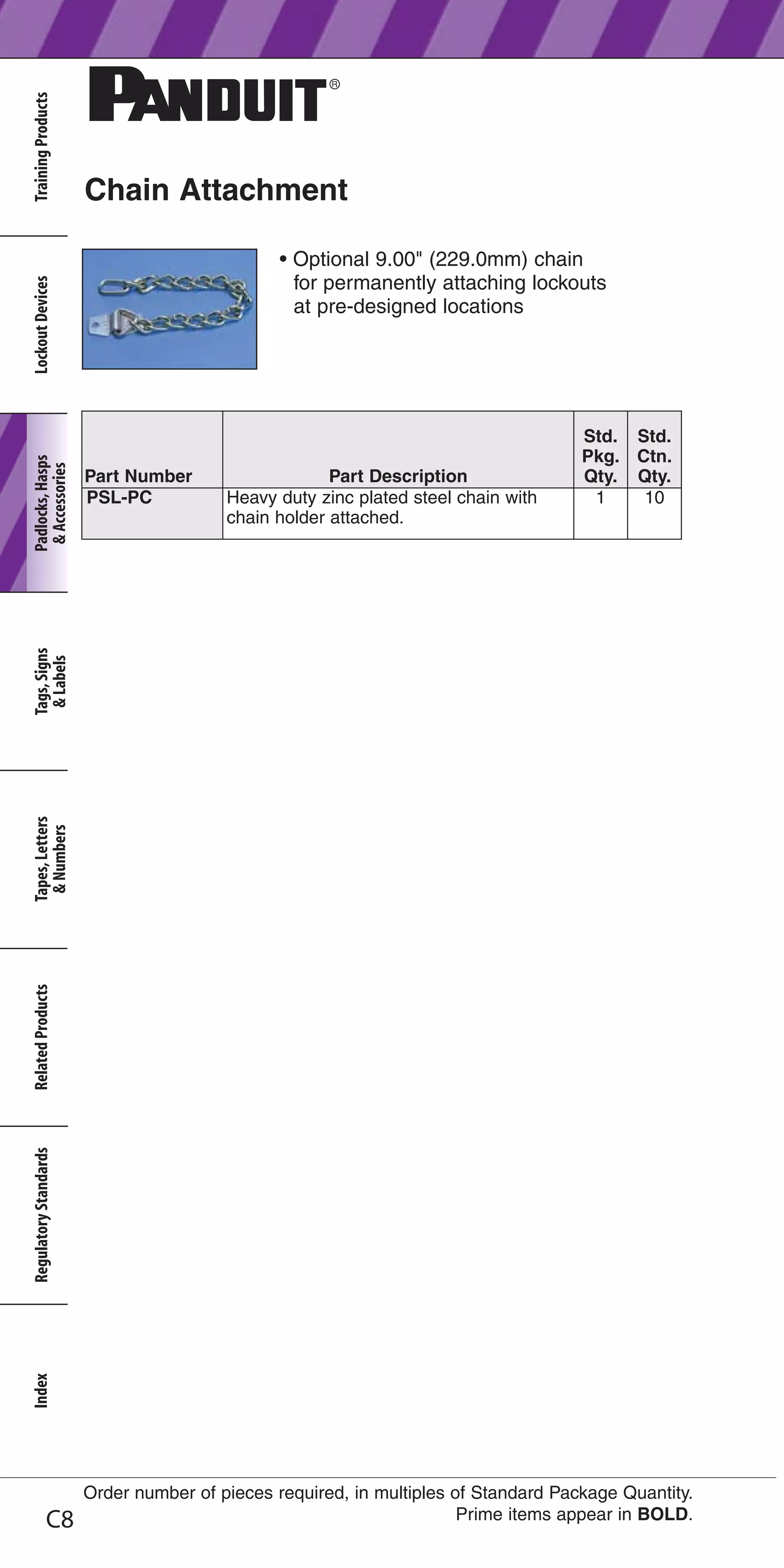 Panduit Lockout Tagout Electrical Safety Catalogue | PDF