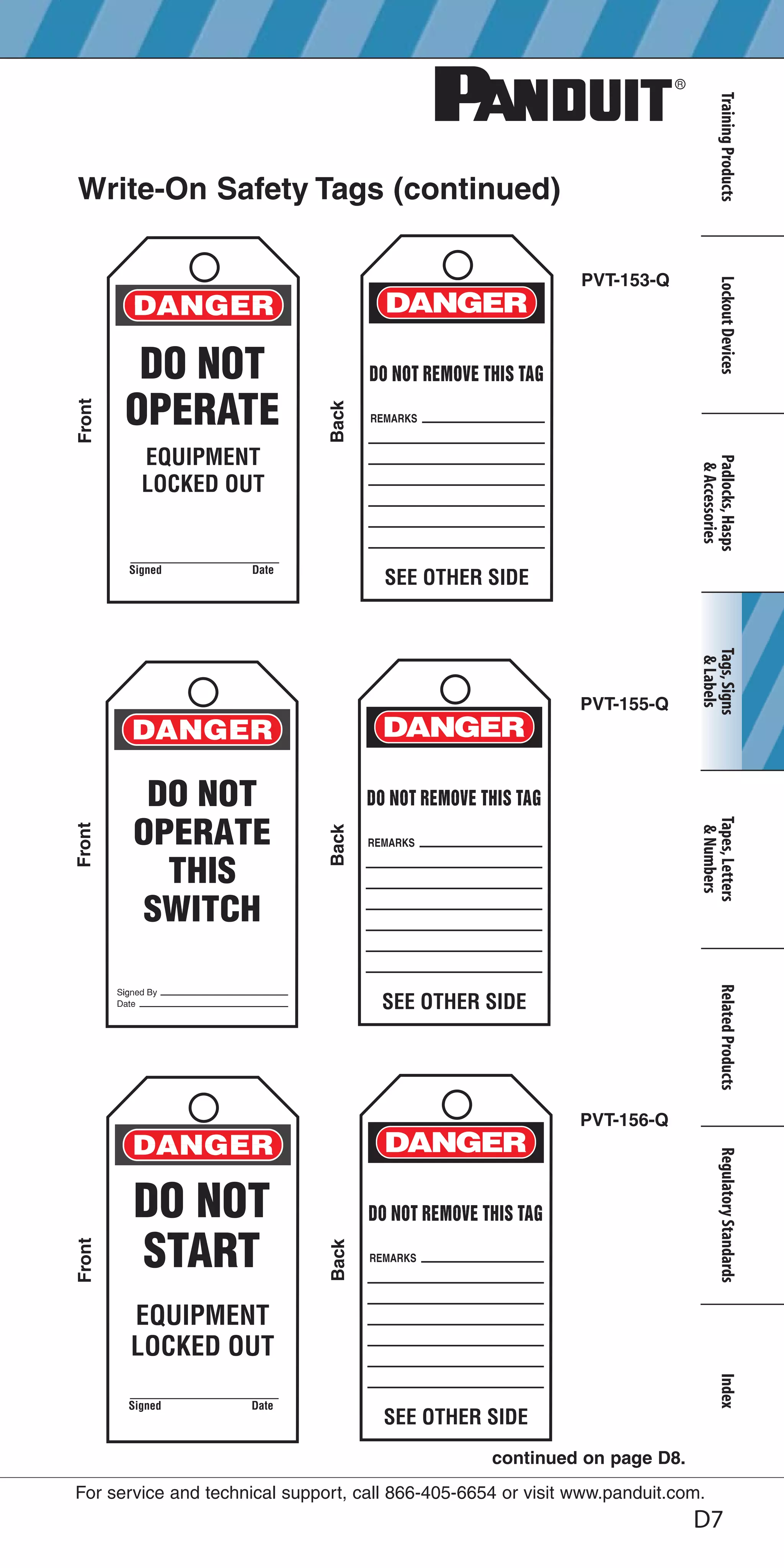 Panduit Lockout Tagout Electrical Safety Catalogue | PDF