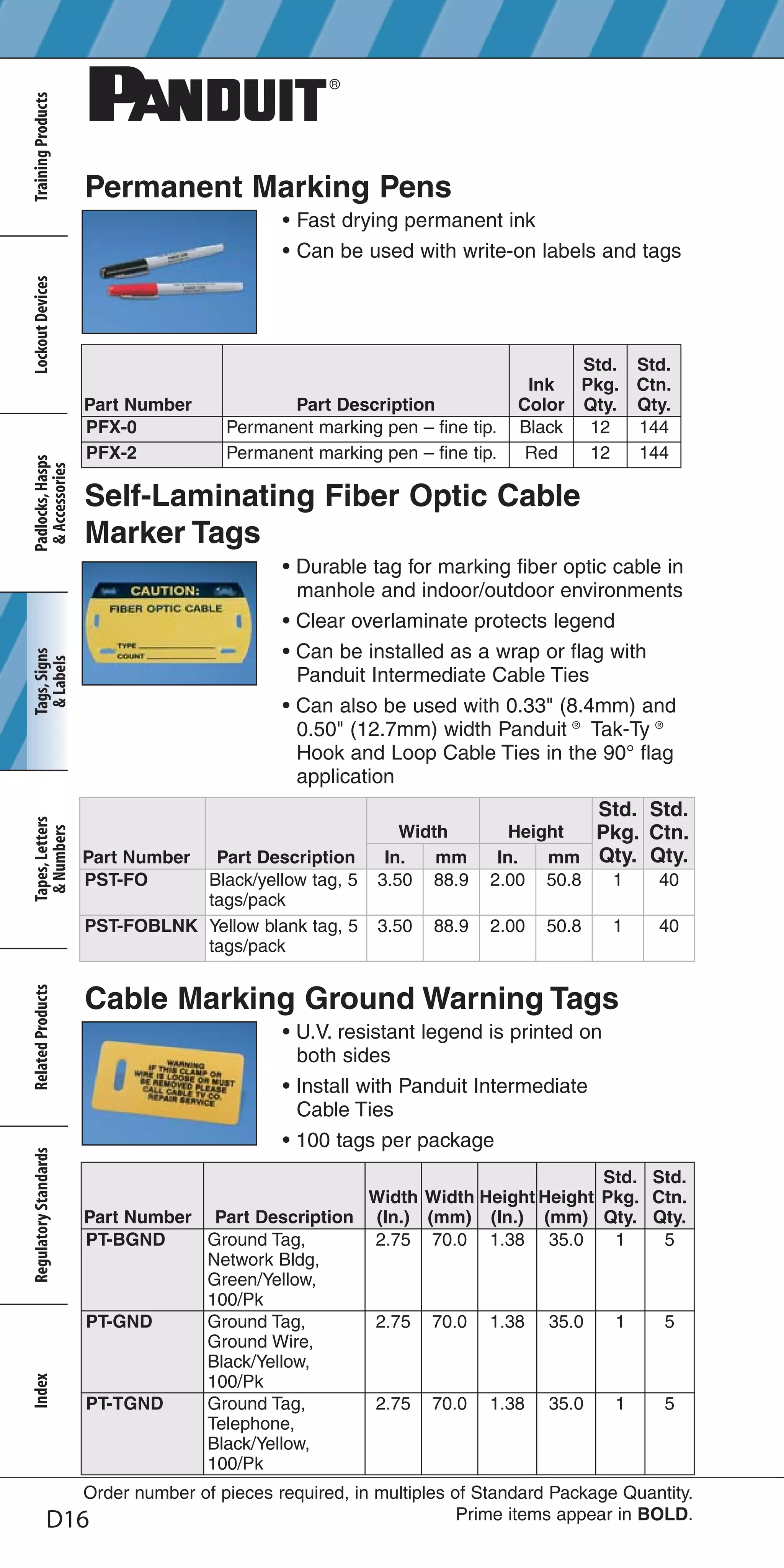 Panduit Lockout Tagout Electrical Safety Catalogue | PDF