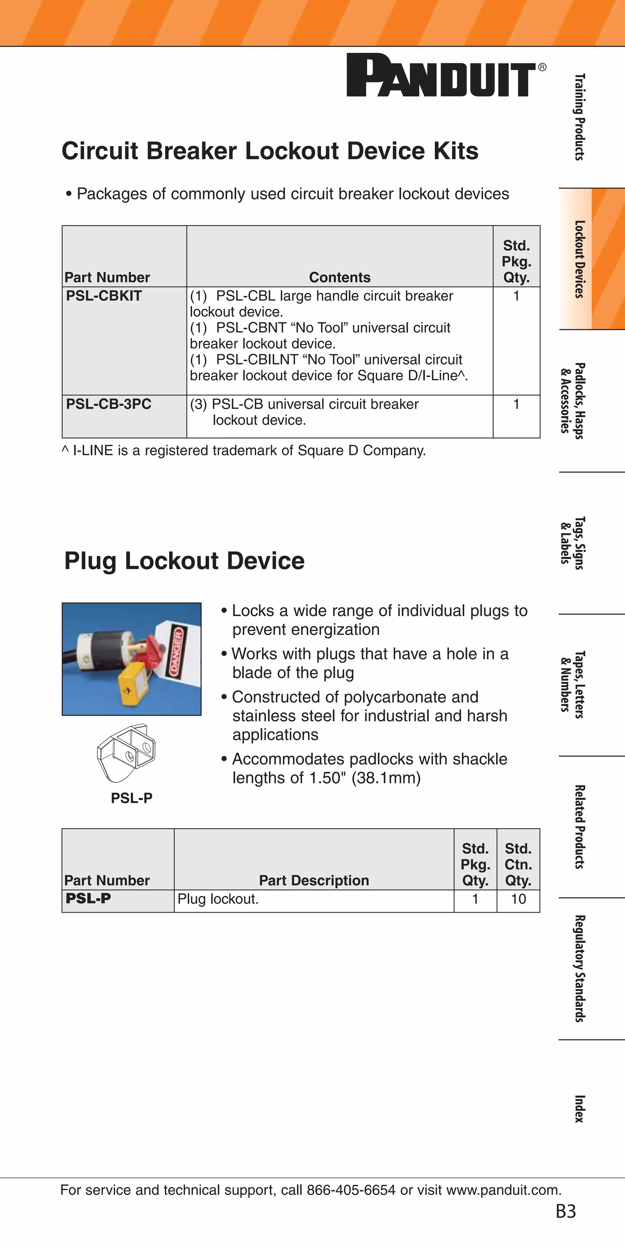 Panduit Lockout Tagout Electrical Safety Catalogue | PDF