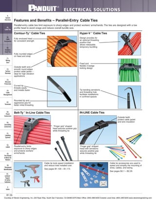 Panduit Cable Tie Tensioning and Installation Tools | PDF
