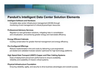 Panduit DCIM Solution Overview | PPT