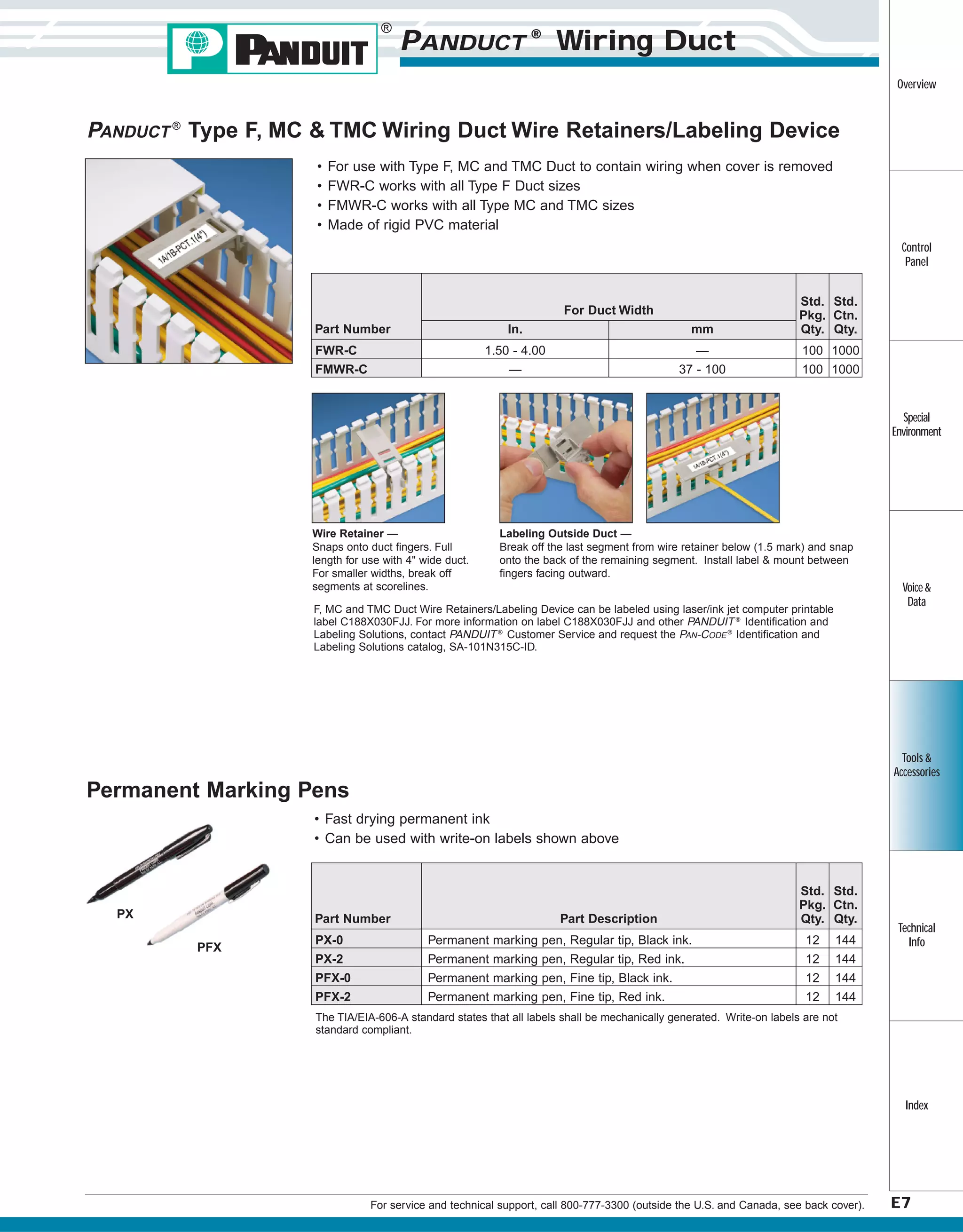 Panduit LSF Halogen Free (Zero Halogen) Cable & Wiring Duct and ...