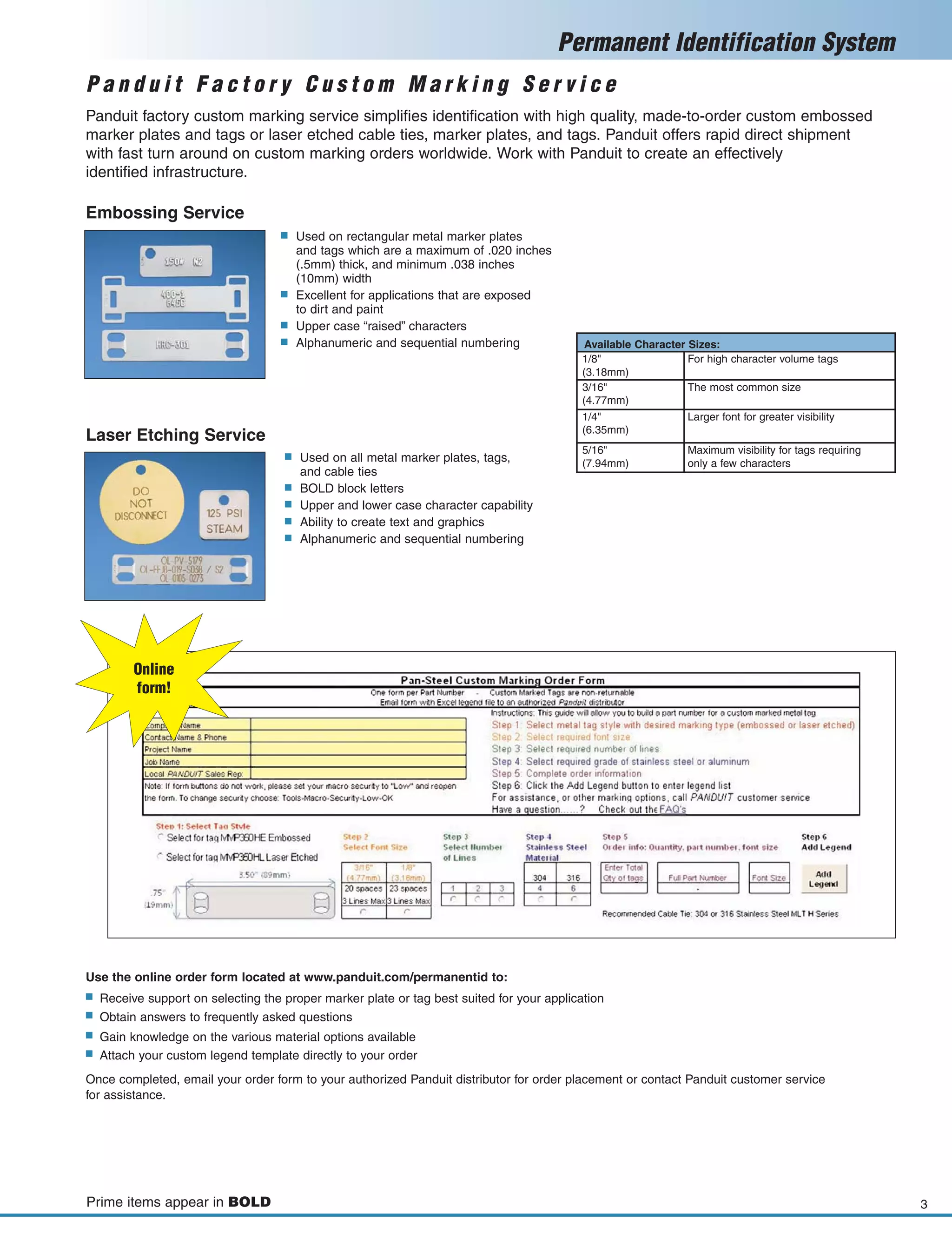 Panduit Stainless Steel Cable Tie & Marking Systems For Cable & Pipe ...