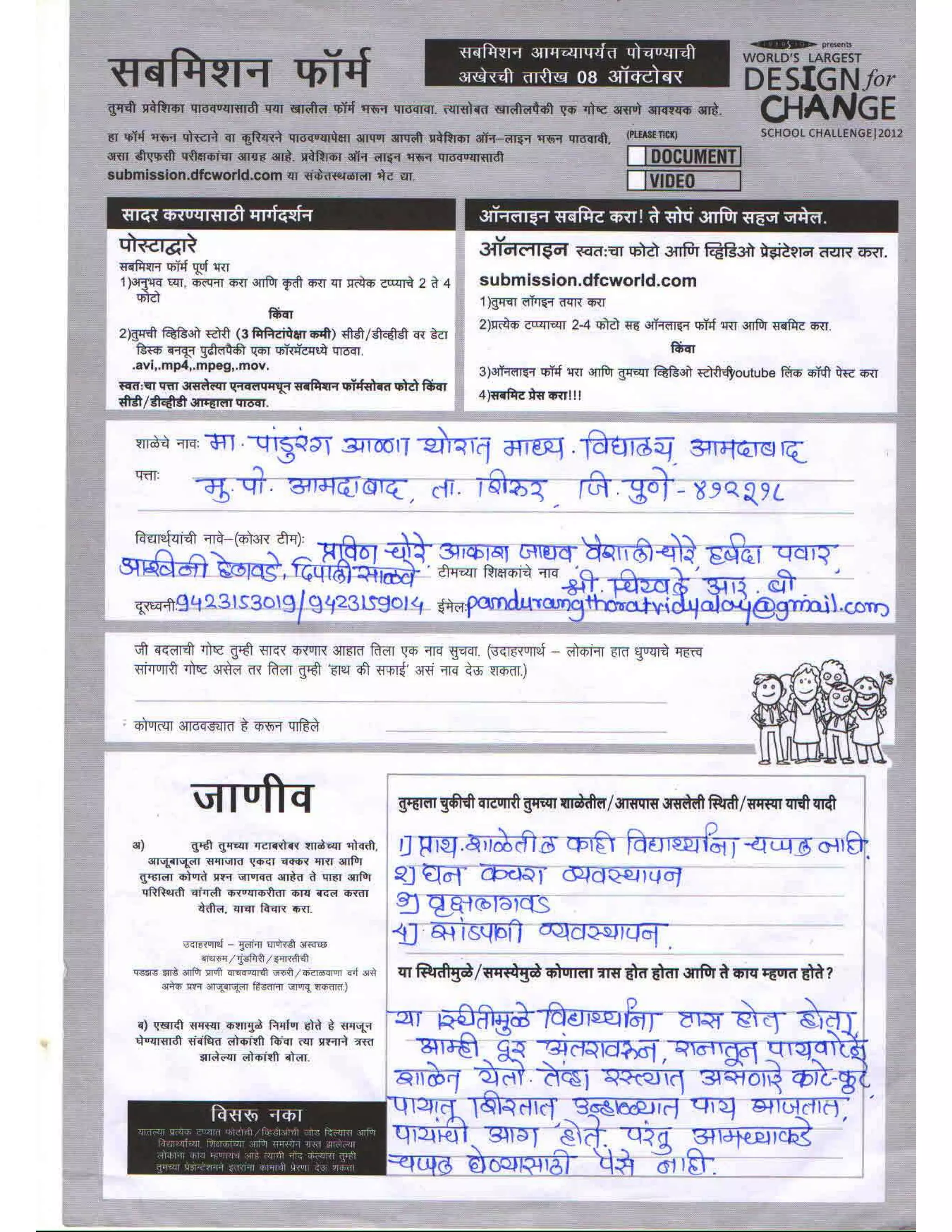 Pandurang anna thorat highschool, amdabad | PDF