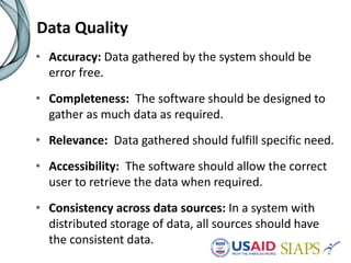 Elements of a Good Information System | PPT