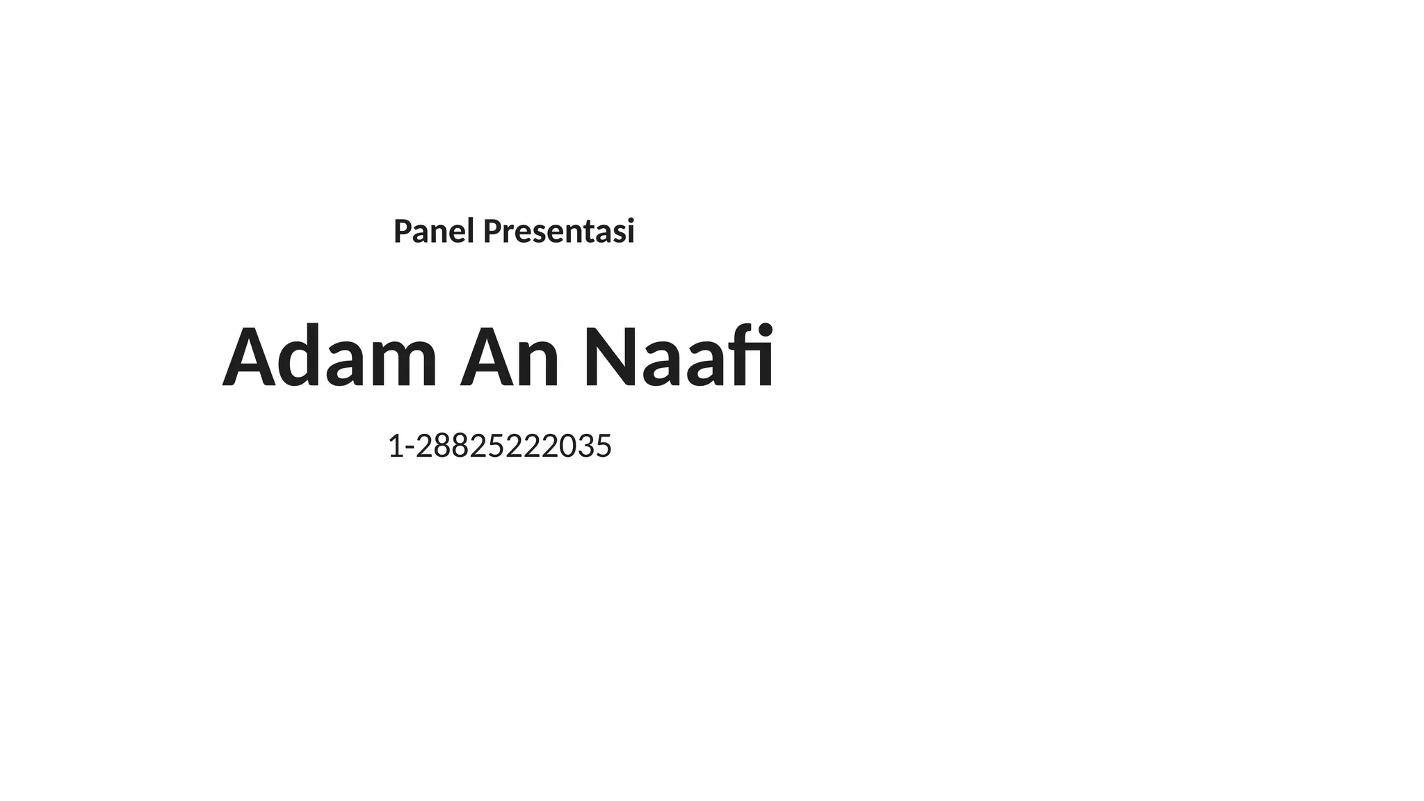 Contoh PPT Panel Presentasi Interview HR | PPTX