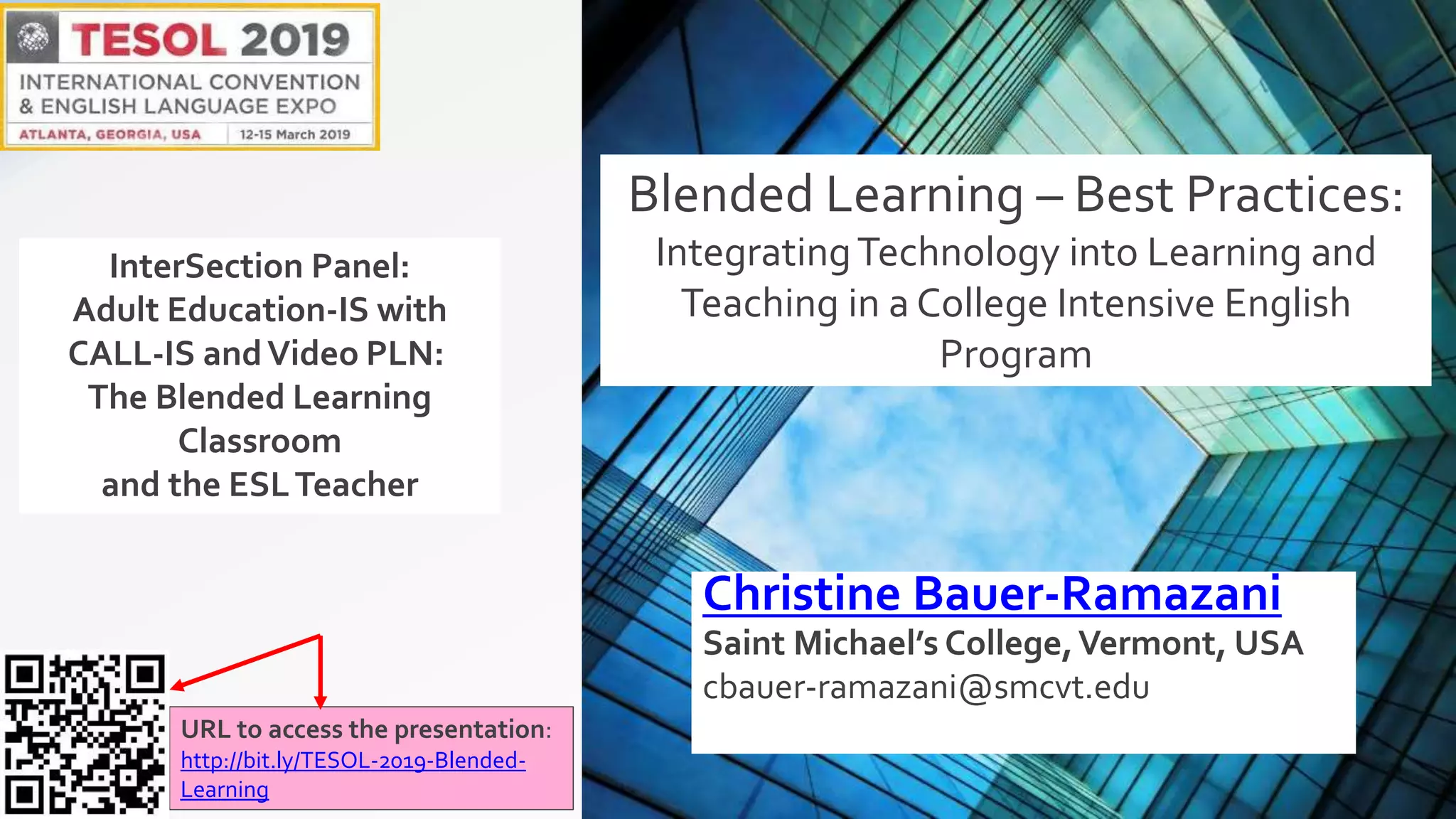 Blended Learning-Best Practices | PPTX