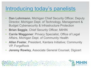 Panel Cyber Security and Privacy without Carrie Waggoner | PPTX | Antivirus Software | Computer ...