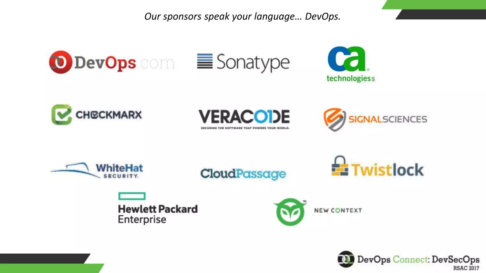 Scaling Rugged DevOps to Thousands of Applications - Panel Discussion | PPT Scaling Rugged DevOps to Thousands of Applications - Panel Discussion | PPT