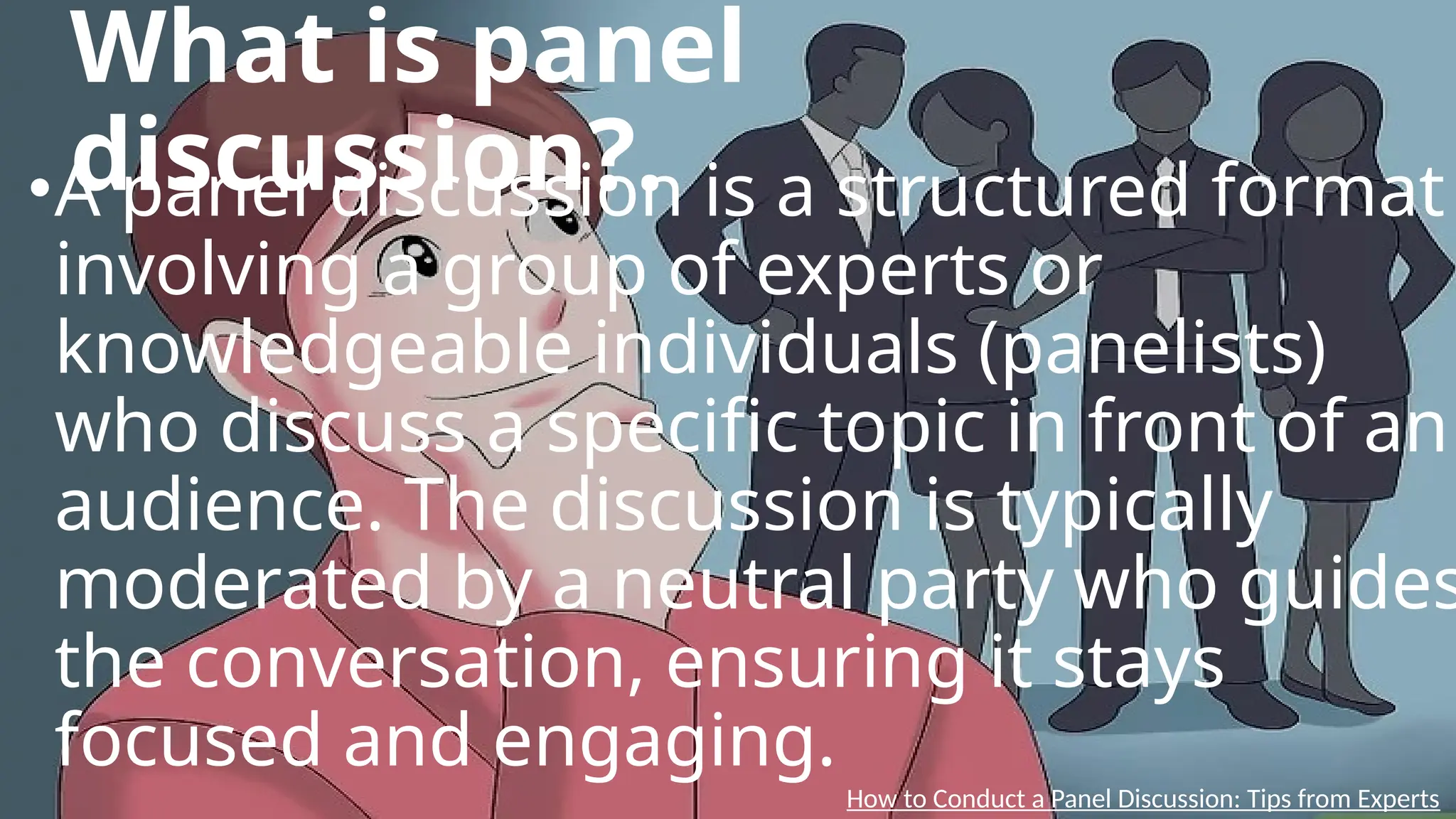 English reporting, panel-discussion.ppt. | PPTX