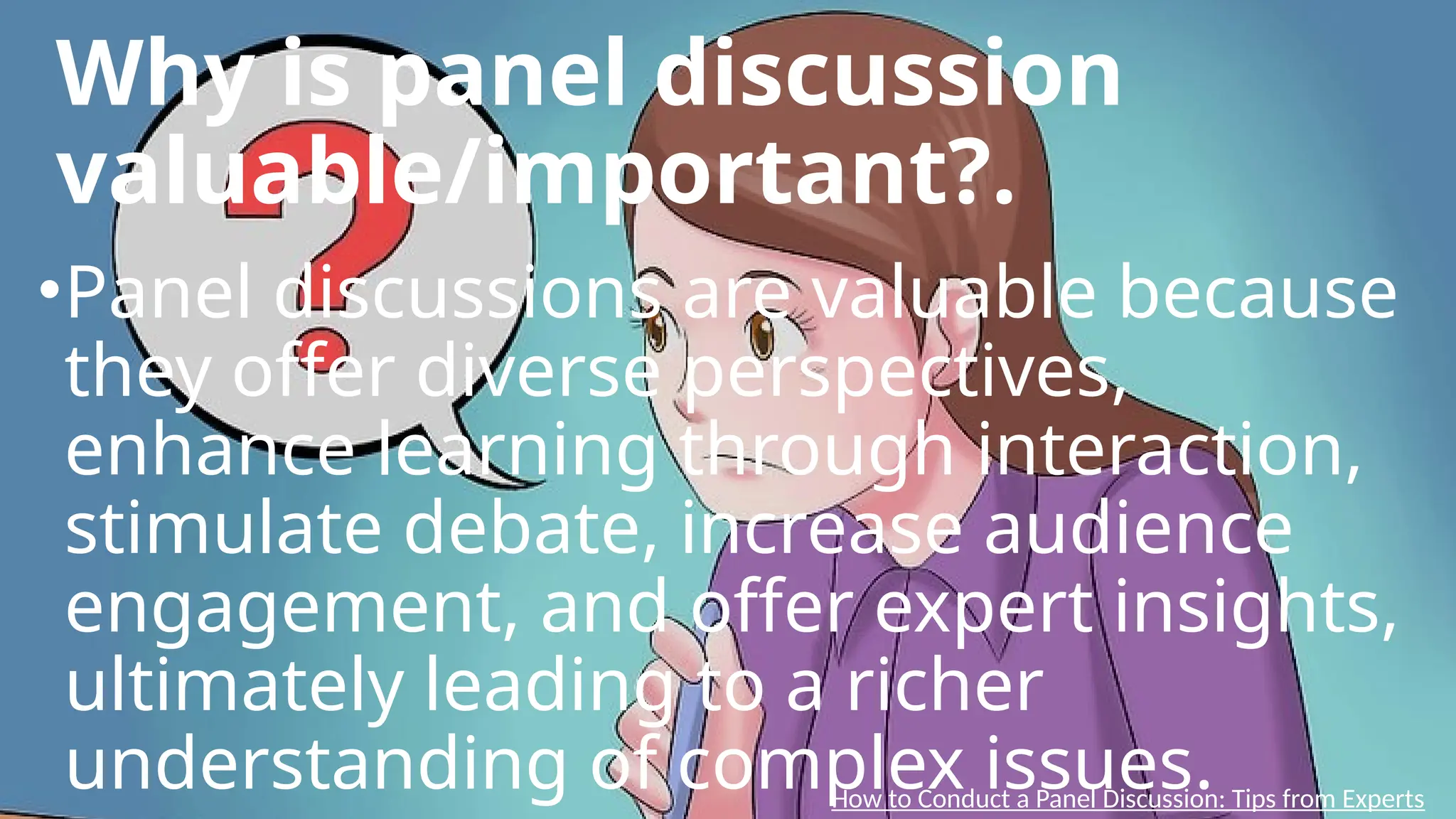 English reporting, panel-discussion.ppt. | PPTX
