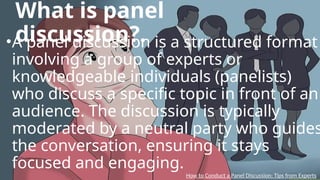 English reporting, panel-discussion.ppt. | PPTX