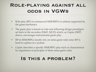 Part of RPG Panel at Digra 2009