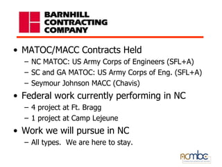 Consolidated Federal Construction Teaming Forum - Prime Panel 1 | PPT