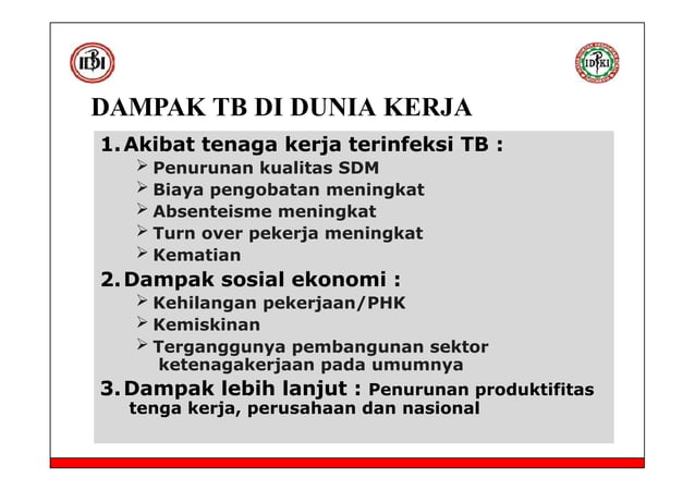 Panel 1 Tuberkulosis Di Tempat Kerja .pptx