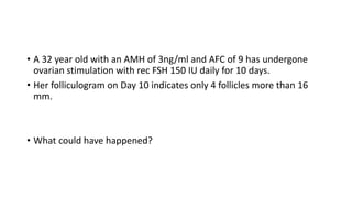 Ovulation Induction in Different Case Scenario- Dr. Kaberi Banerjee | PPTX