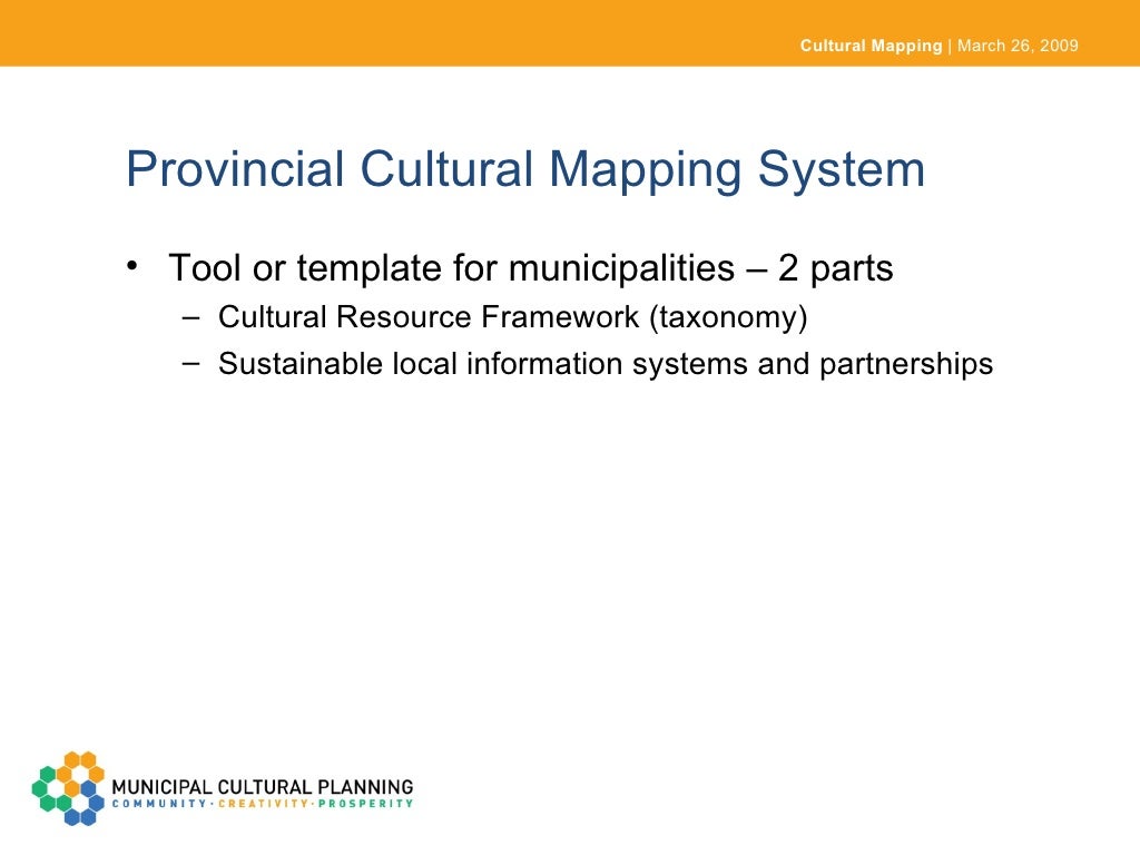 Cultural Mapping