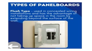 PANEL BOARDS TYPES GUIDED BY PHILIPPINE ELECTRICAL CODE FOR BUILDING ...
