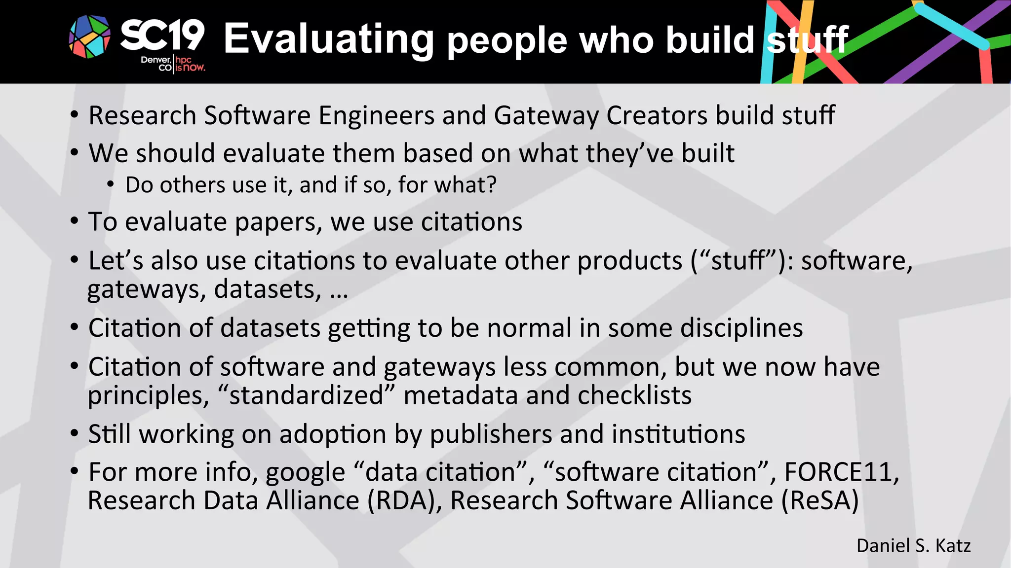 Sustainability of HPC Research Computing: Fostering career paths for ...
