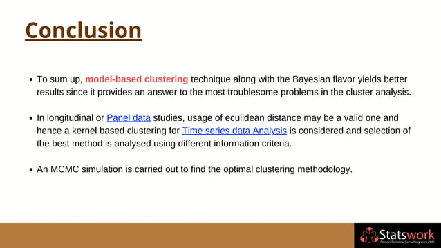 Panel Data Analysis A Survey On Model Based Clustering Of Time Series Statswork Pdf